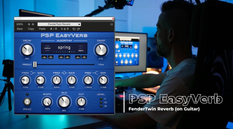 PSPaudioware - PSP EasyVerb v2.0.0 VST, VST3, AAX x64 - Türkiyenin Plugin Platformu